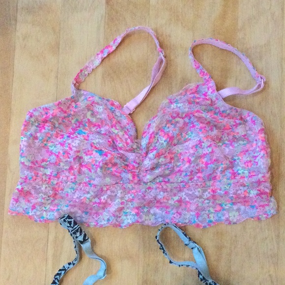 PINK Victoria's Secret | Intimates & Sleepwear | 2 Fun Lace Bras From ...